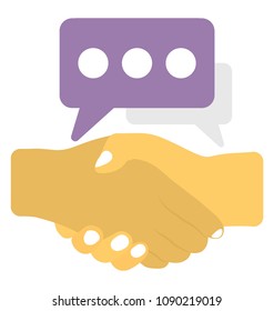 Get Deal Done Handshake Design Partnership Stock Vector (Royalty Free ...