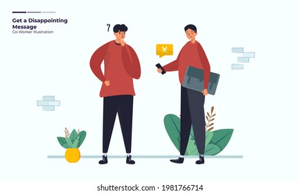 210 Two people talking sad cartoon Images, Stock Photos & Vectors ...