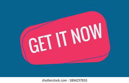 Get Now Label Button Icons Vector Stock Vector (Royalty Free ...