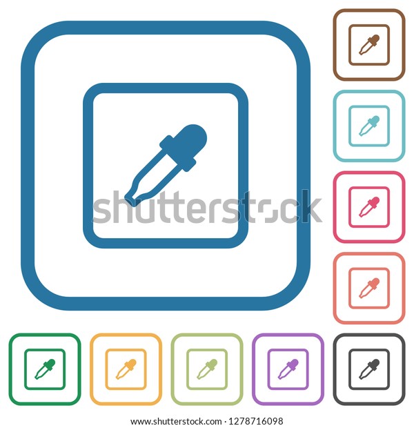 Get Object Color Simple Icons Color Stock Vector (Royalty Free ...