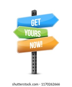 302 Get yours now Images, Stock Photos & Vectors | Shutterstock