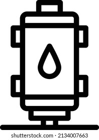 Geyser Vector Illustration On Transparent Background Stock Vector ...