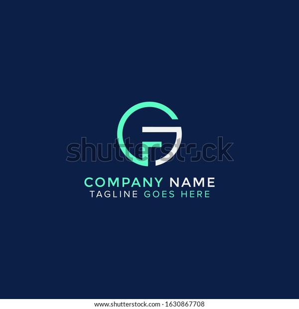 Gf Circle Logo Fg Icon Vector: เวกเตอร์สต็อก (ปลอดค่าลิขสิทธิ์ ...