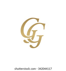 Gg Initial Monogram Logo Stok Vektör (Telifsiz) 342044117 | Shutterstock