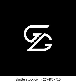 Gg Letter Logo Creative Design Vector Stock Vector (Royalty Free ...