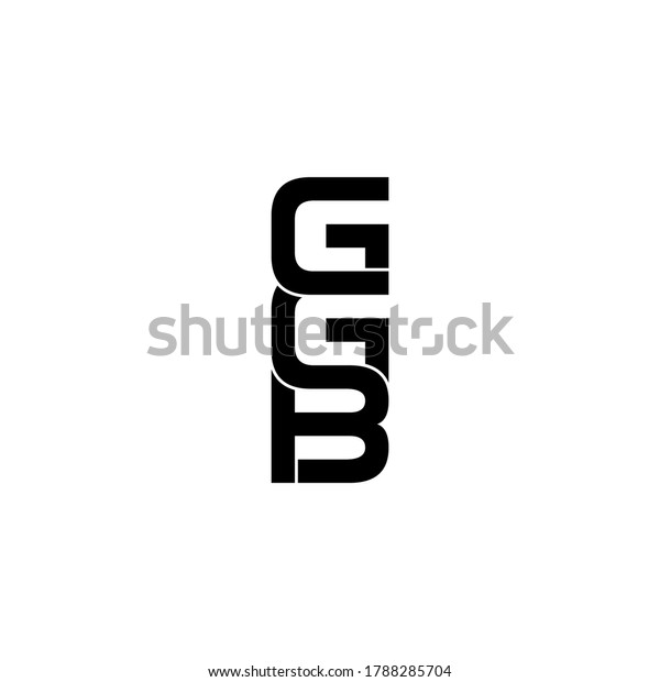 Ggb Letter Original Monogram Logo Design Stock Vector (Royalty Free ...