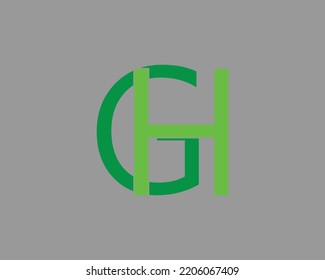 Gh Logo Symbol Design Stock Vector (Royalty Free) 2206067409 | Shutterstock