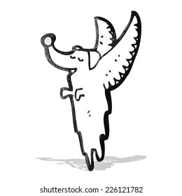 Ghost Dog Cartoon Stock Vector (Royalty Free) 226121782