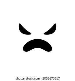 Ghost Face Icon Vector Set Halloween Stock Vector (Royalty Free ...