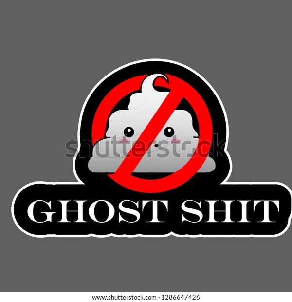 Ghost Shit White Ghostly Poop Stuck 스톡 벡터(로열티 프리) 1286647426 | Shutterstock