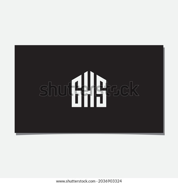 Ghs Building Logo Design Vector Stock Vector (Royalty Free) 2036903324 ...
