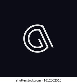 Gi Logo Icon Designs Stock Vector (Royalty Free) 1612802509