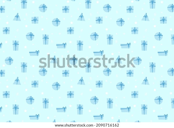 Gift Box Pattern Wallpaper Christmas Pattern Stock Vector (Royalty Free ...