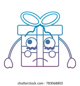 Gift Box Sad Crying Emoji Icon Stock Vector (Royalty Free) 783068803 ...