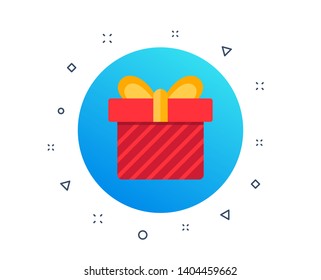 Gift Box Vector Icon Surprise Gift Stock Vector (Royalty Free ...