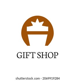Gift Shop Logo Simple Icon Design Stock Vector (Royalty Free ...