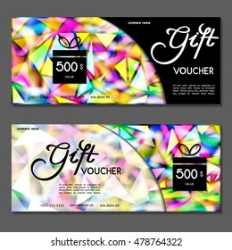 Gift Voucher Vector Illustration Stock Vector (Royalty Free) 478764322 ...