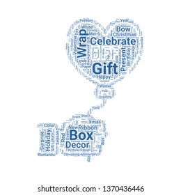 Gift Word Cloud Tag Cloud About Stock Vector (Royalty Free) 1370436446 ...