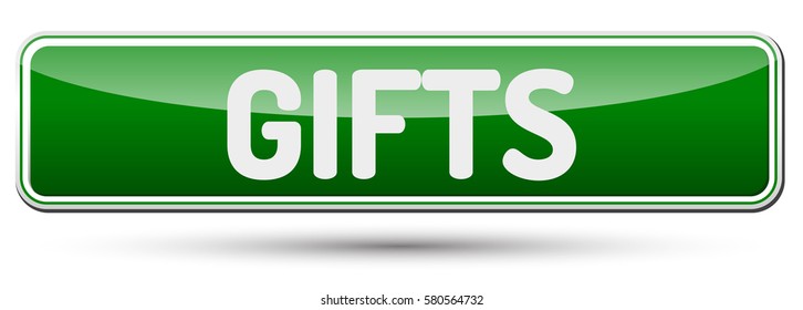 Gifts Abstract Beautiful Button Text Stock Vector (Royalty Free ...