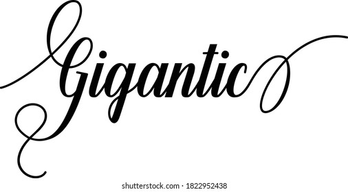 173 Gigantic Word Images, Stock Photos & Vectors | Shutterstock