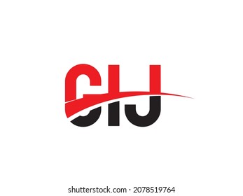 Gij Letter Initial Logo Design Vector Stock Vector (Royalty Free ...
