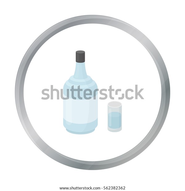 Gin Icon Cartoon Style Isolated On Stock Vector (Royalty Free ...