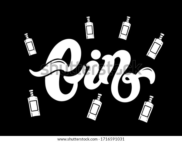 344 Gin Word Vector Images, Stock Photos & Vectors | Shutterstock