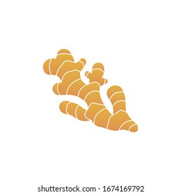 Ginger Logo Design Vector Illustration Stock Vector (Royalty Free ...