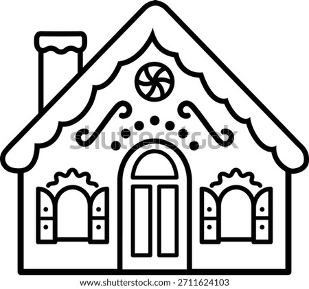 Simple House Outline | Free download on ClipArtMag