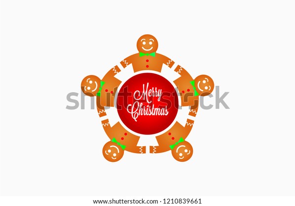 Gingerbread Teamwork People Vector Illustration Stock Vector (Royalty ...