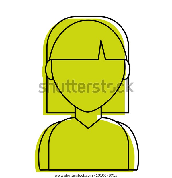Girl Avatar Design Stock Vector (Royalty Free) 1010698915 | Shutterstock