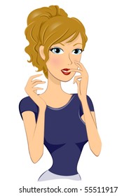 440 Nail biting illustration Images, Stock Photos & Vectors | Shutterstock