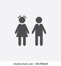 Picto fille garçon : 49 708 images, photos et images vectorielles de ...