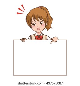 Girl Guide Stock Vector (Royalty Free) 437575087 | Shutterstock