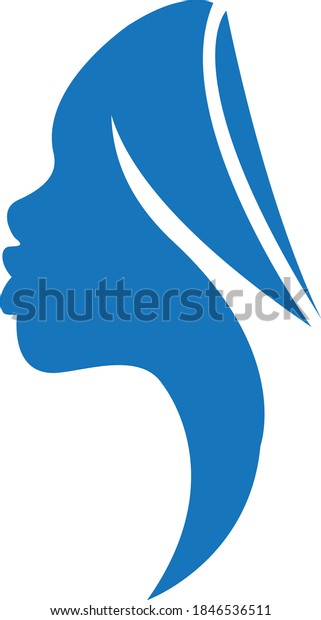 Girl Icon Profile Icon Vector Modern Stock Vector (Royalty Free ...