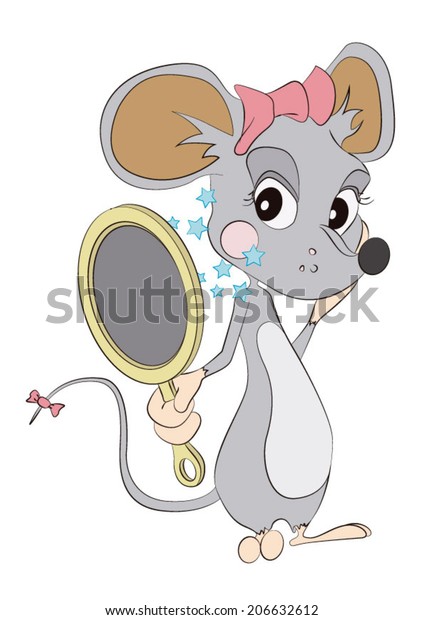 Girl Mouse: เวกเตอร์สต็อก (ปลอดค่าลิขสิทธิ์) 206632612 | Shutterstock