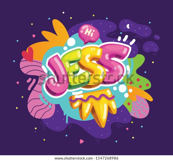 2 Name Graphics Jessie Images, Stock Photos & Vectors | Shutterstock