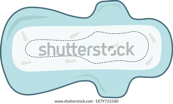 Girl Pad Illustration Vector On White Stock Vector (Royalty Free ...