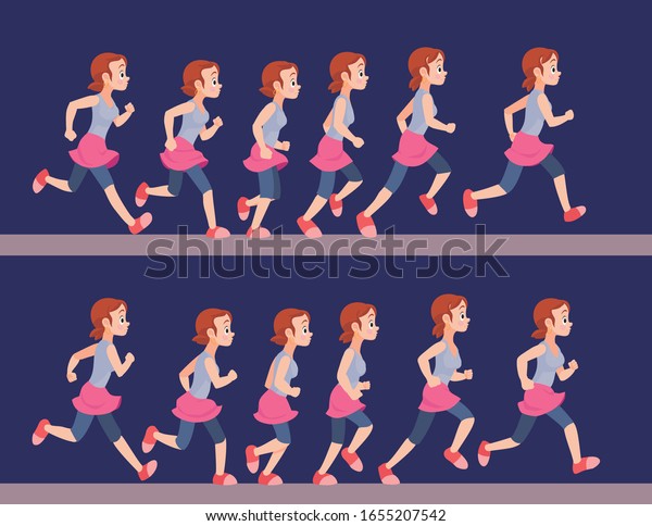 vector de animación del ciclo de: vector de stock (libre de regalías ...