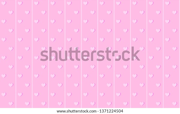 Girlish Pink Cute Background Lines Small Stock Vector (Royalty Free ...
