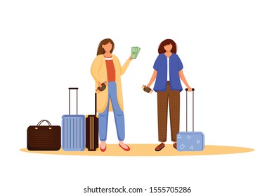 577 Cartoon Girl Packing For A Trip Images, Stock Photos & Vectors ...