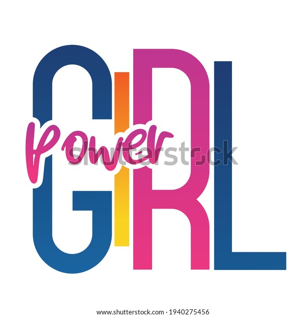 Girly Typography Stylish Beautiful Elegance Typography Stock Vector ...