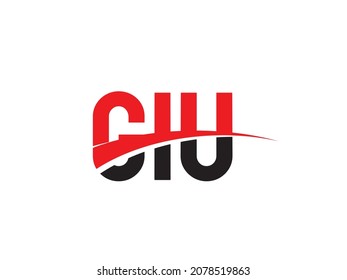 Giu Letter Initial Logo Design Vector Stock Vector (Royalty Free ...