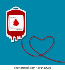 Give Blood Vector Stock Vector (Royalty Free) 691480006 | Shutterstock