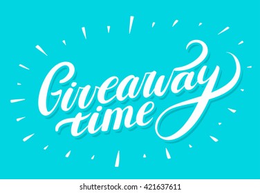 2,404 Giveaway time Images, Stock Photos & Vectors | Shutterstock