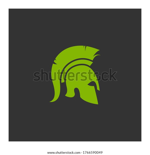 Gladiators Helmet Icon Vector Illustration Eps Stock Vector (Royalty ...