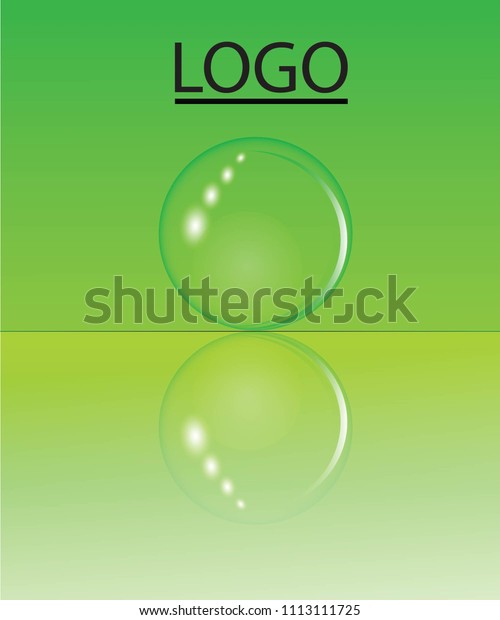 Glass Ball Logo Stock Vector (Royalty Free) 1113111725 | Shutterstock