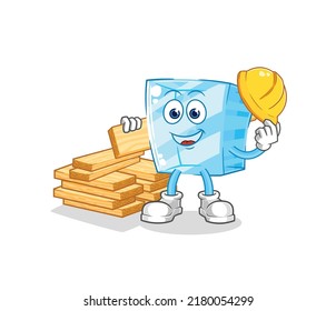 Glass Builder Vector Cartoon Character Stock Vector (Royalty Free ...