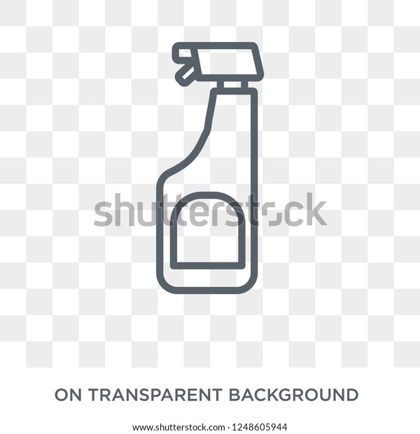 Glass Cleaner Icon Trendy Flat Vector Stock Vector (Royalty Free ...