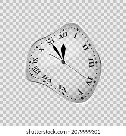 Glass Clock On Transparent Background: เวกเตอร์สต็อก (ปลอดค่าลิขสิทธิ์ ...